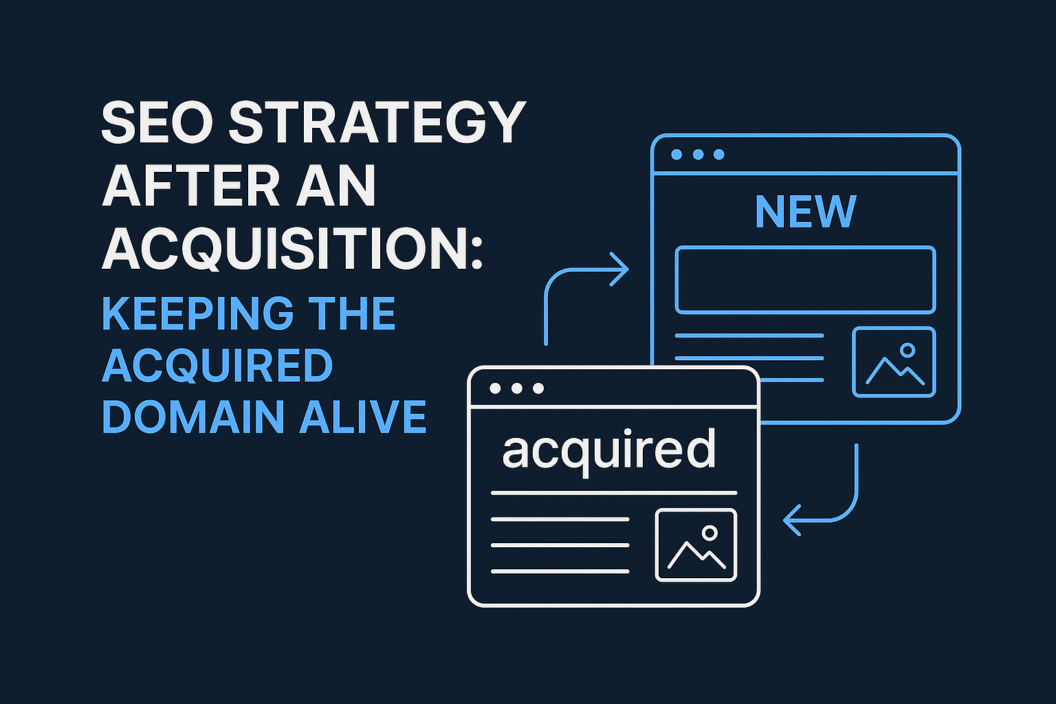SEO Strategy After an Acquisition: Why You Should Keep the Acquired Domain Alive
